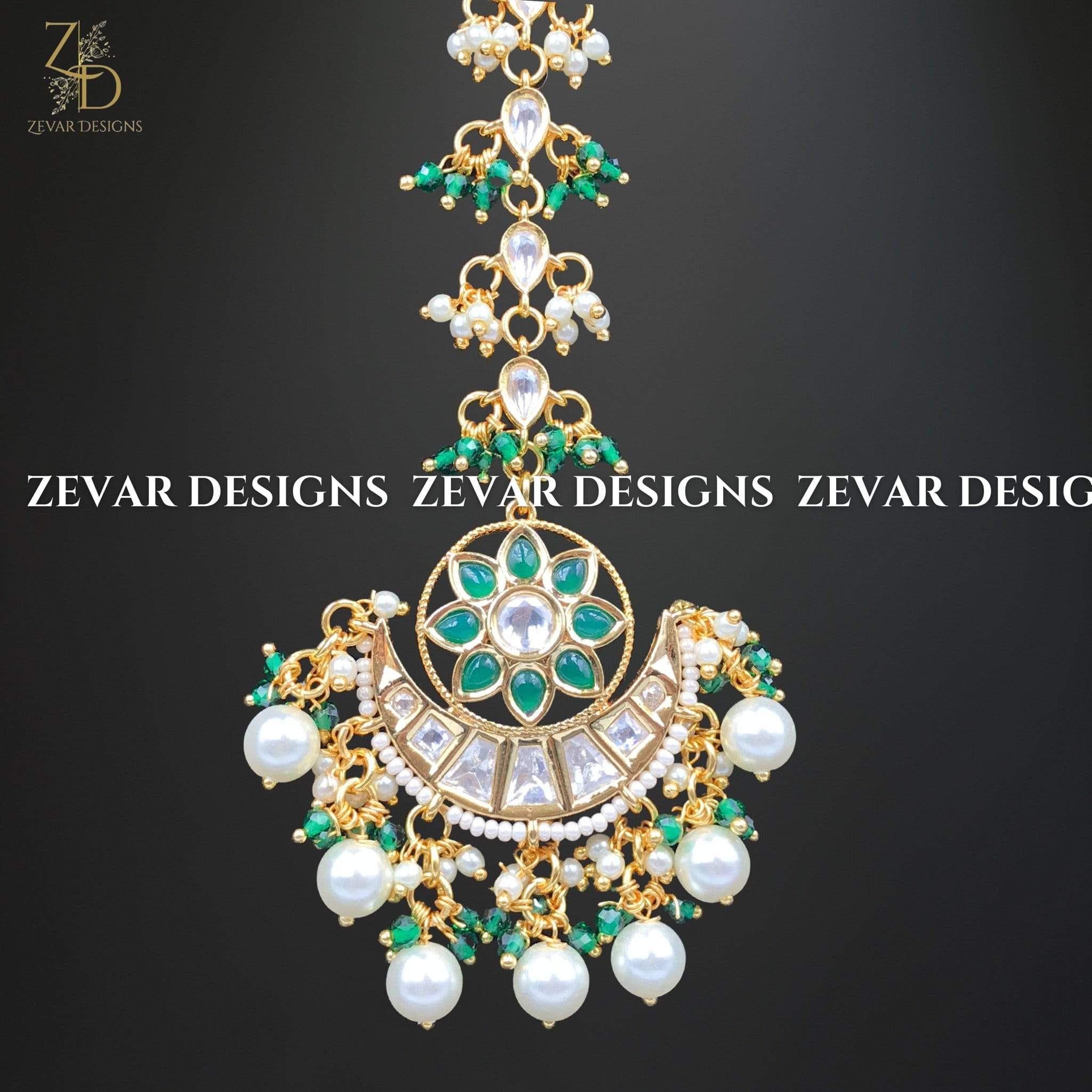 Maang Tikka & Mathapatti | Zevar Designs - Australia’s Premium Fashion ...